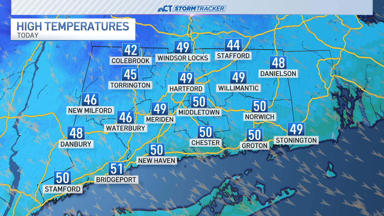 Sunshine and cooler temperatures heading into the weekend – NBC Connecticut