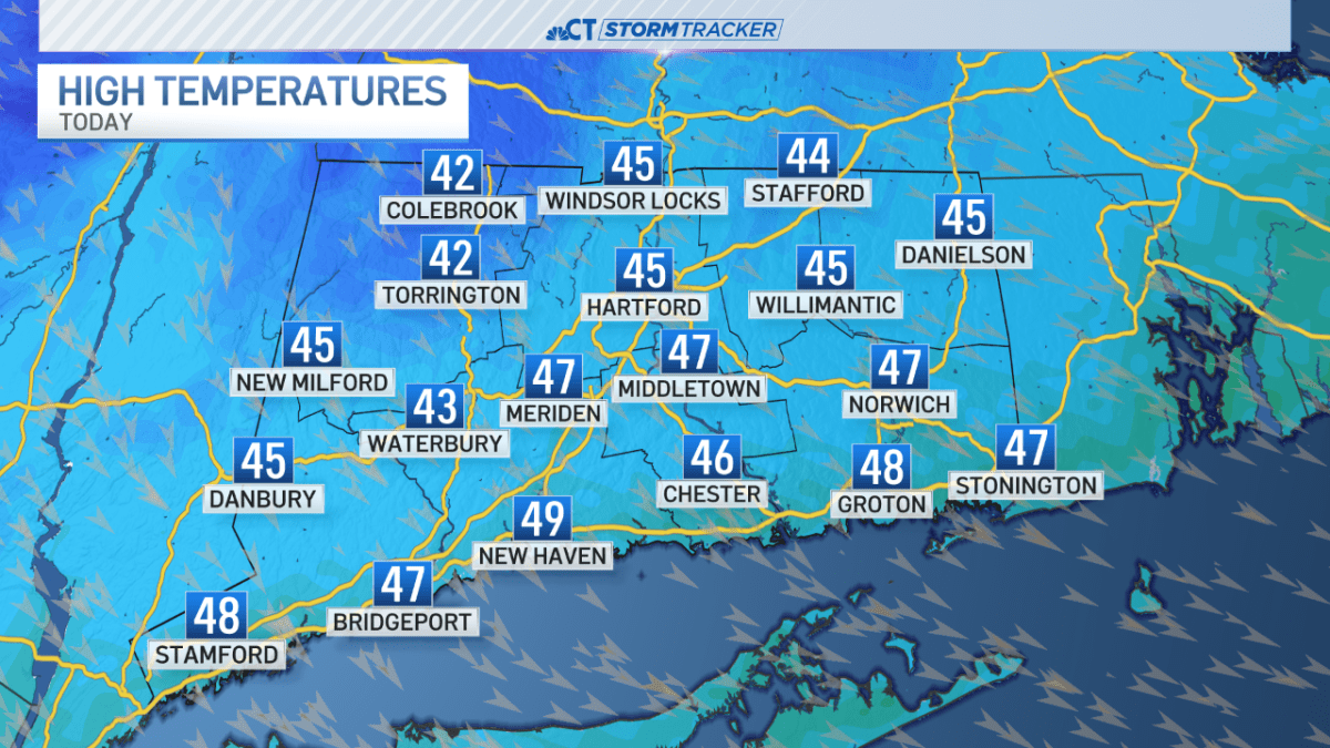 Sunshine and cooler temperatures heading into the weekend – NBC Connecticut
