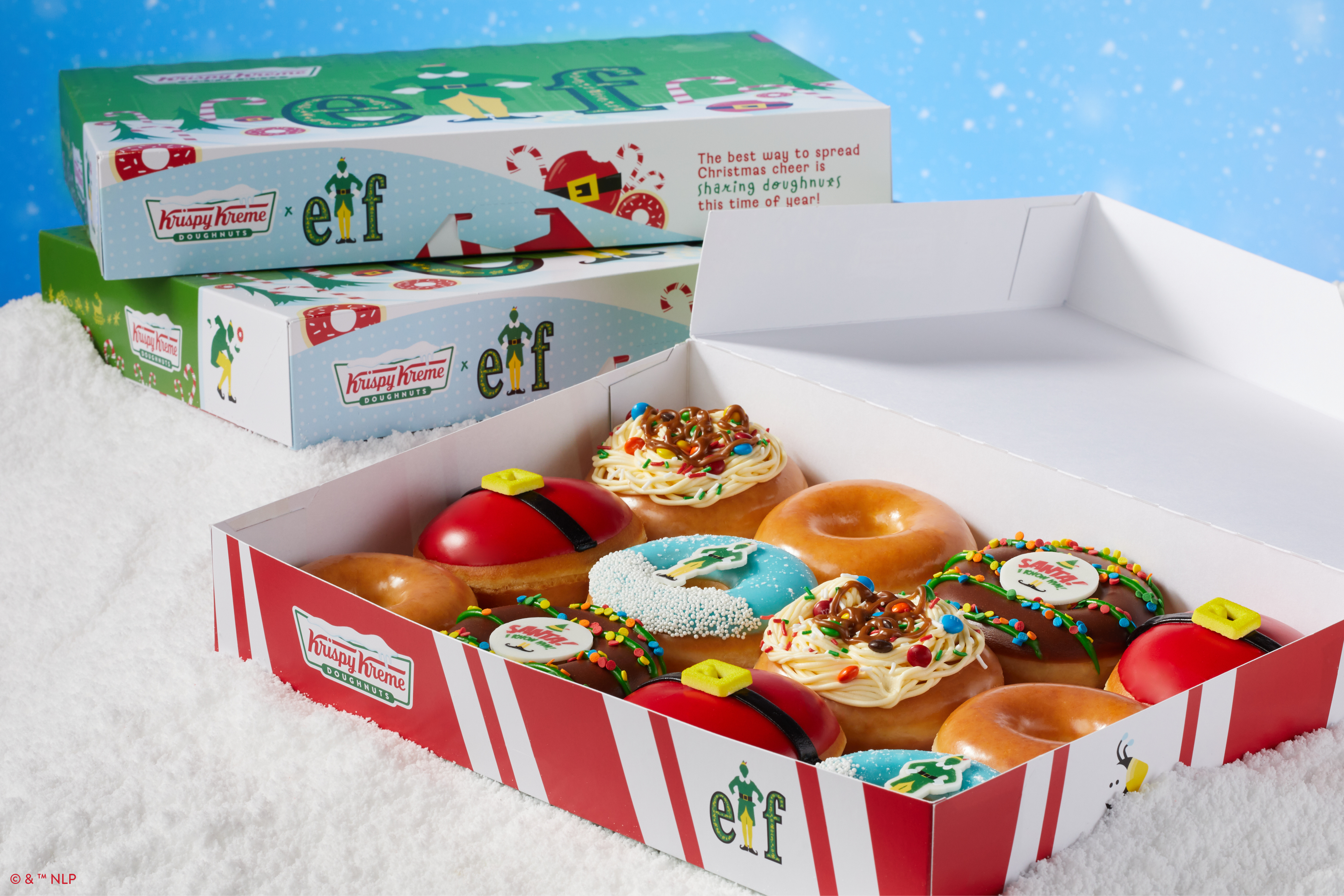 Krispy Kreme celebrates ‘Elf’ 20th anniversary with doughnut collection ...