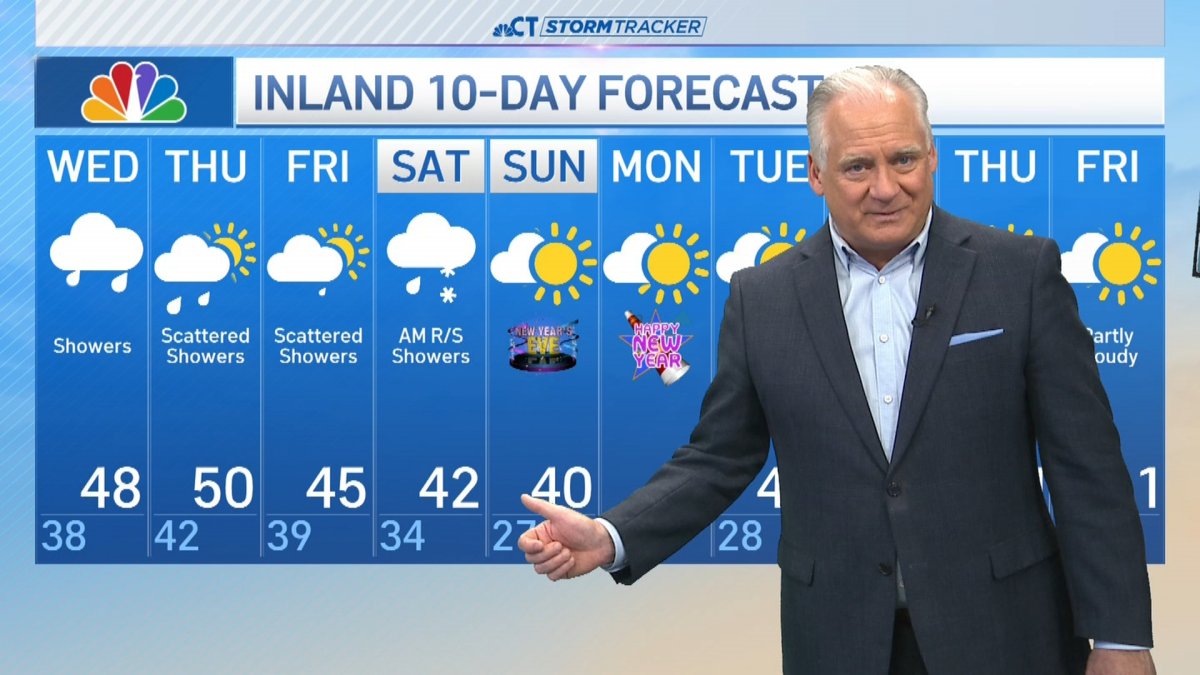 Morning forecast for Wednesday, Dec. 27 – NBC Connecticut