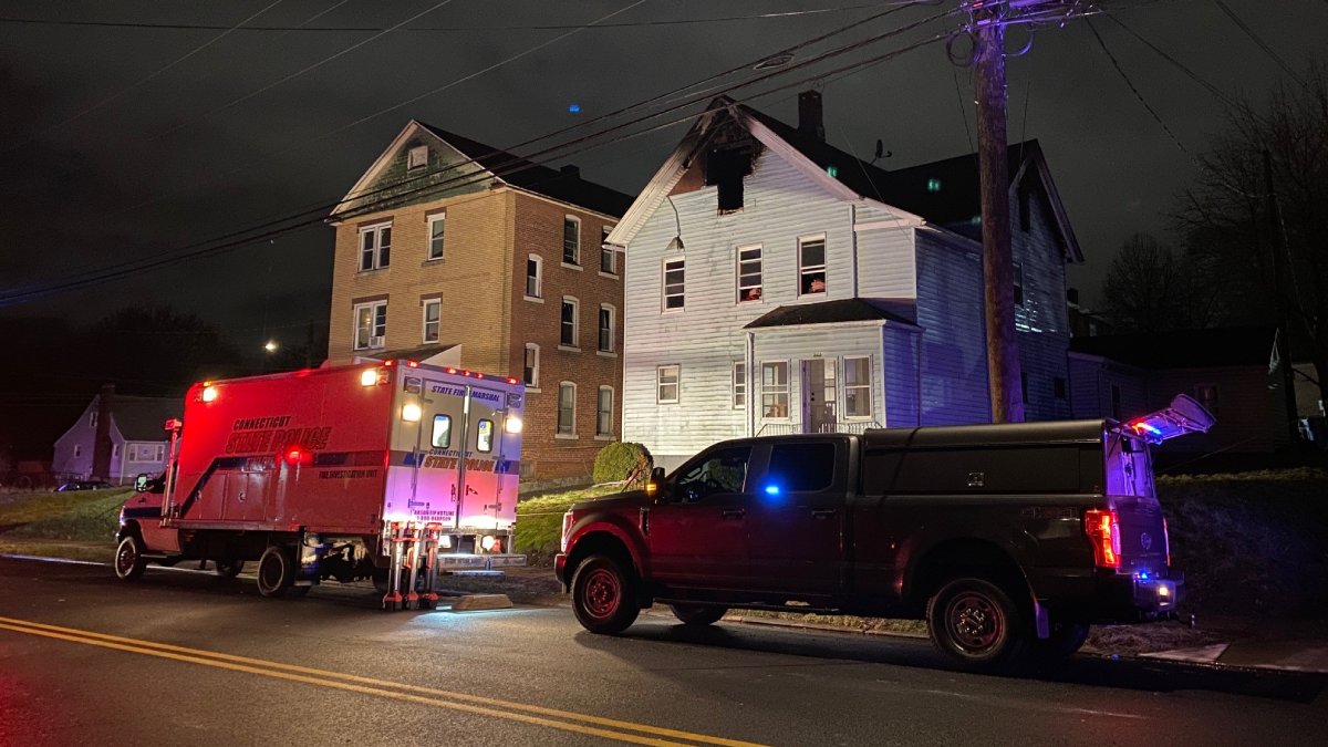 Man dies after jumping out window during fire at New Britain apartment ...