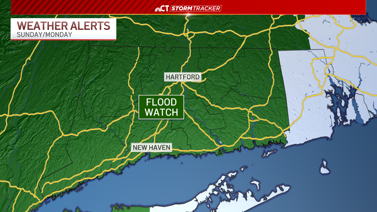 Stormtracker alert: Tracking heavy rain and strong winds Sunday – NBC ...