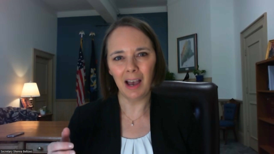 Maine Trump ballot: Secretary of State Shenna Bellows swatted – NBC ...