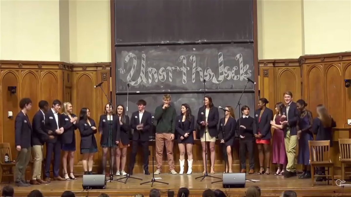 Yale student-athletes add harmony to their busy schedules – NBC Connecticut