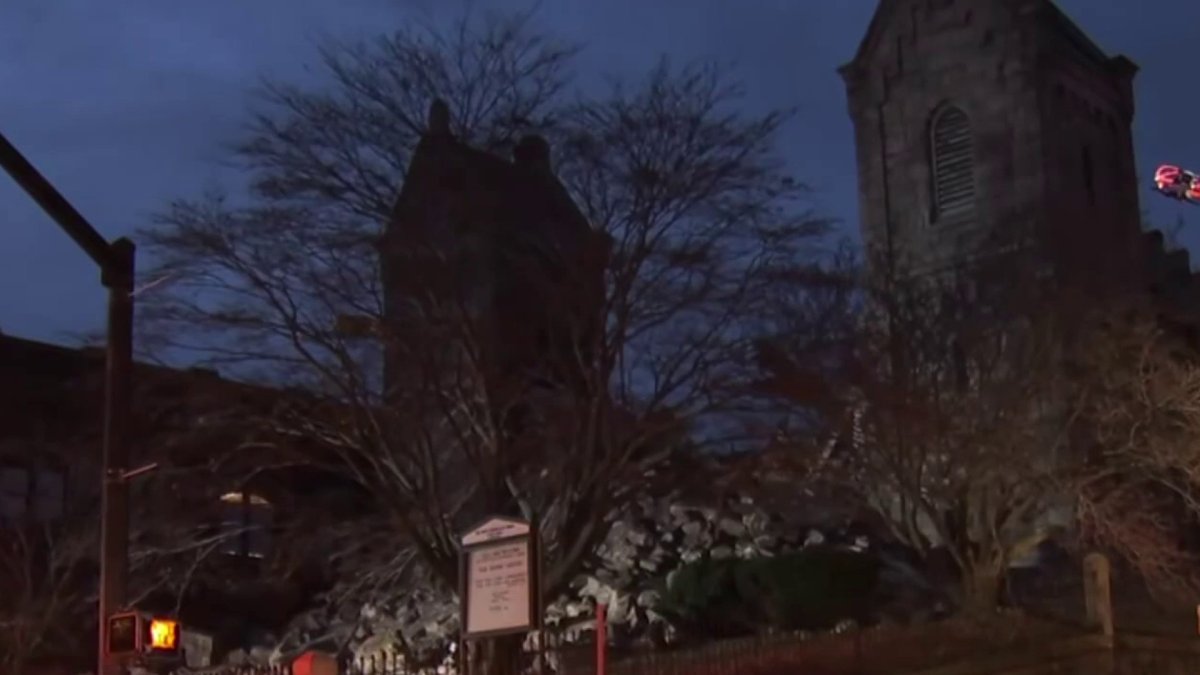 Crews search rubble after massive church collapse in New London – NBC ... Crews search rubble after massive church collapse in New London – NBC ...