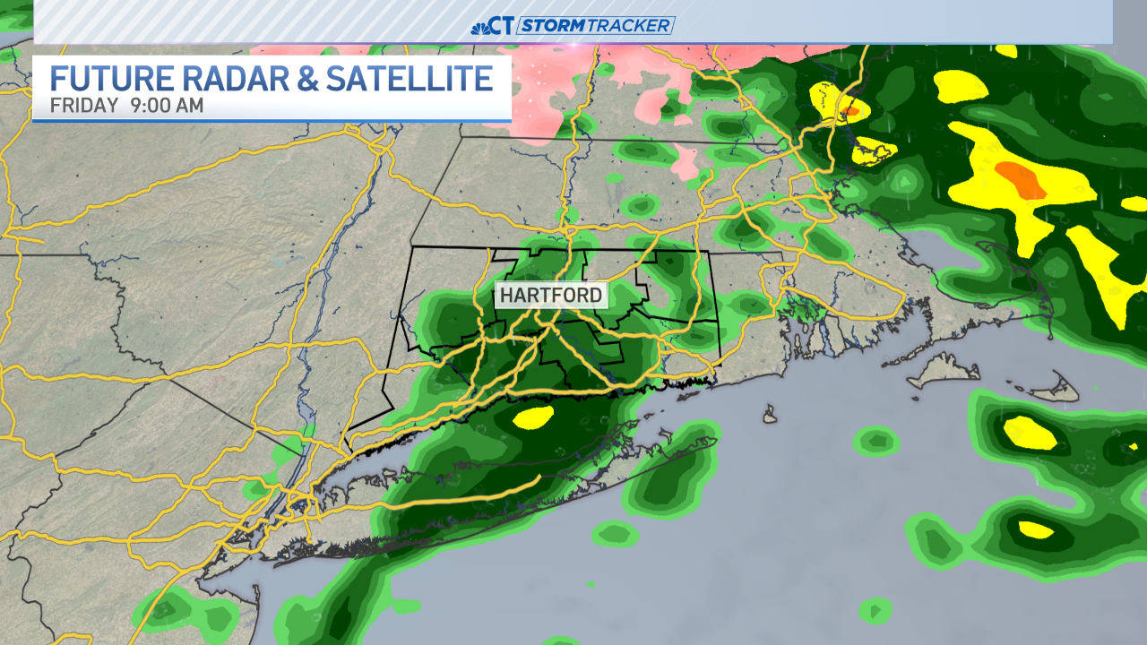 Tracking rain Friday, snow possible this weekend – NBC Connecticut