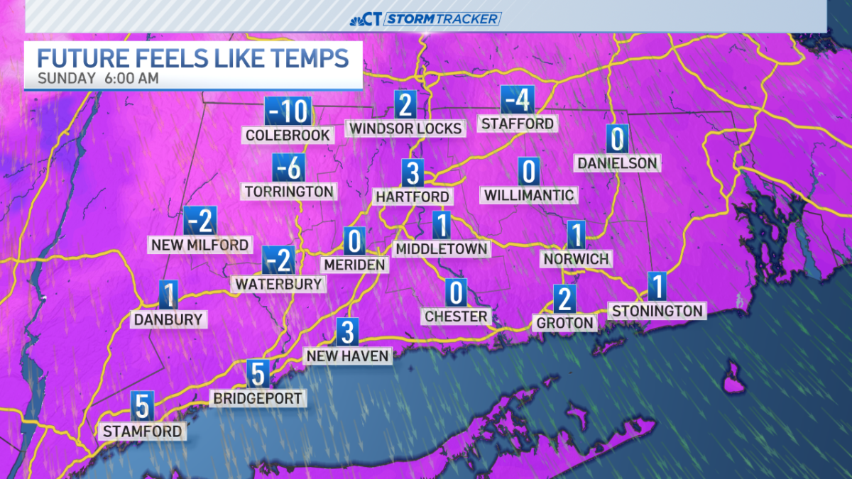 Bundle up: Bitter cold wind chills continue into Sunday morning – NBC ...