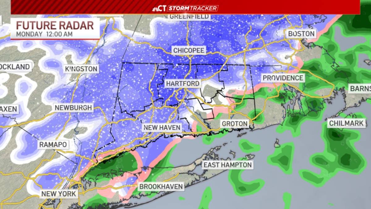 Colder air changes everything to light snow into Monday morning – NBC ...
