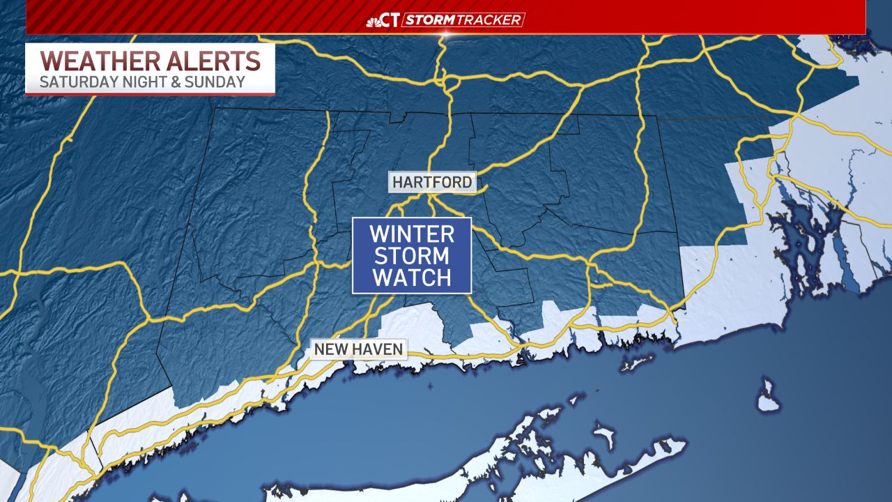 How much snow to expect in CT from weekend storm – NBC Connecticut