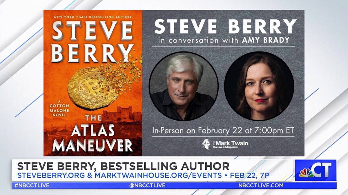 CT LIVE!: In Conversation with Steve Berry – NBC Connecticut