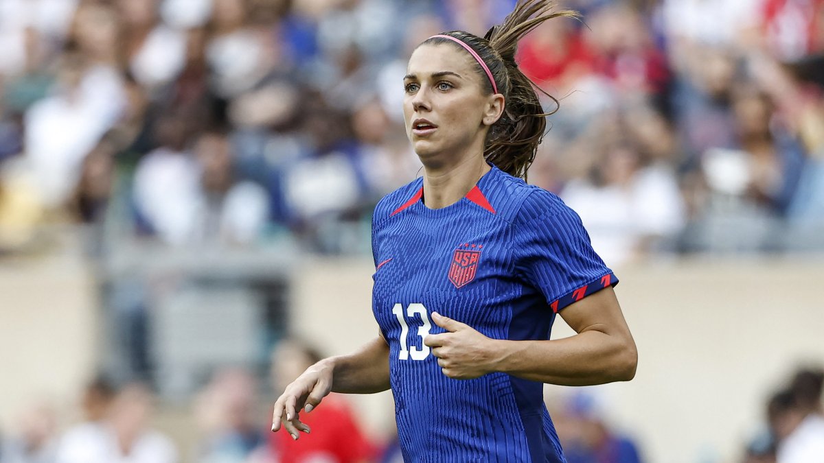 Morgan replaces injured Fishel on USWNT’s Gold Cup roster – NBC Connecticut
