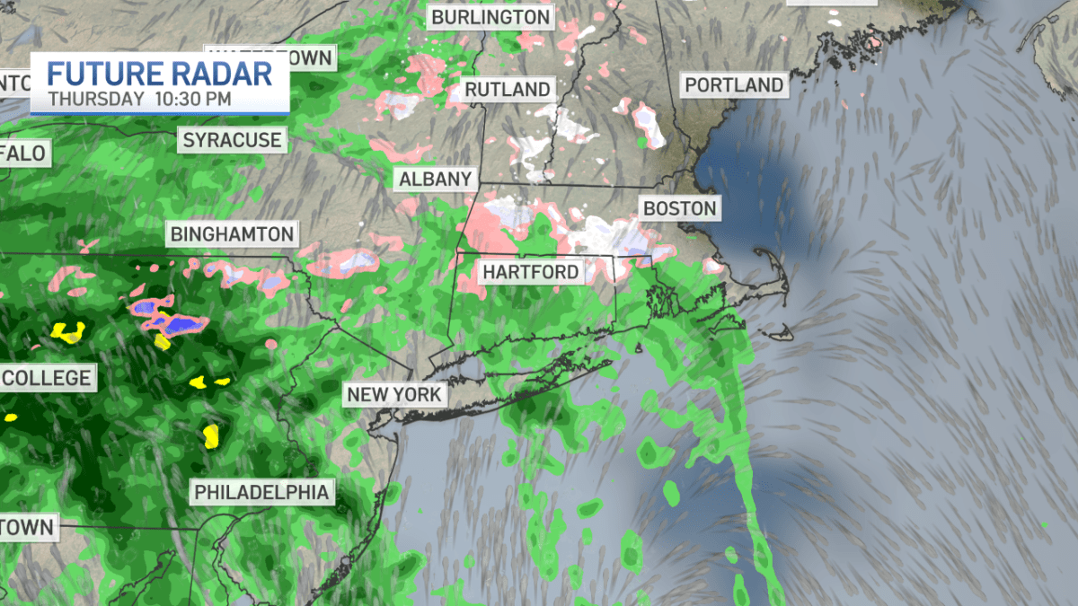 Light rain, snow and sleet possible overnight and into Friday – NBC ...