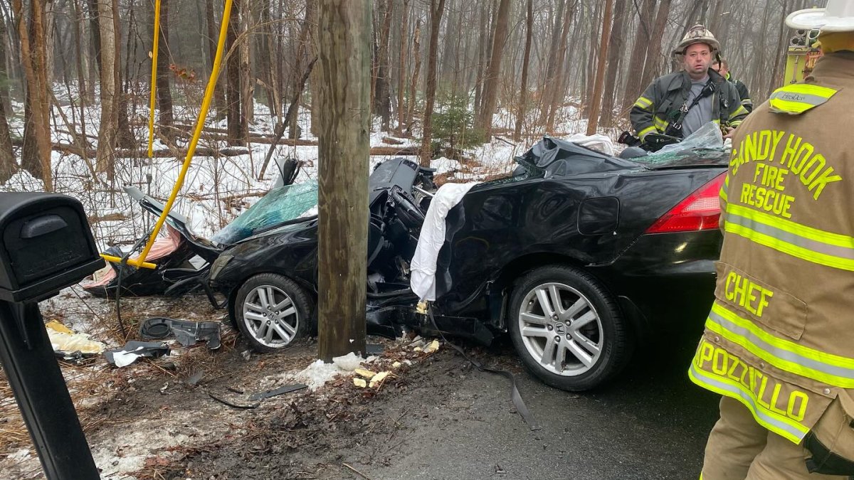 Driver has serious injuries after Newtown crash – NBC Connecticut