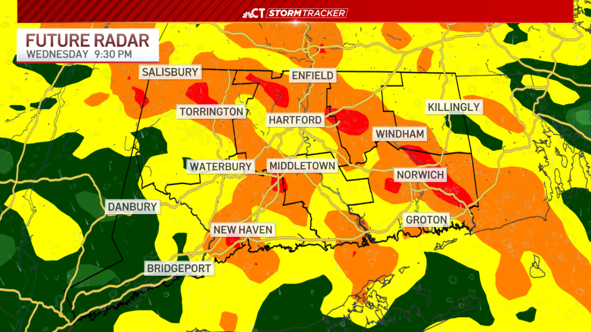 Several days of rain ahead, flooding possible – NBC Connecticut