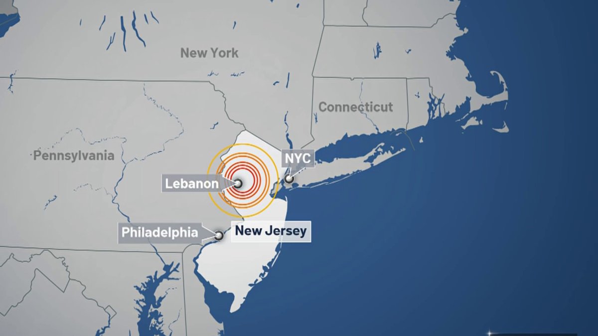 4.8 magnitude earthquake in New Jersey felt in Connecticut – NBC ...
