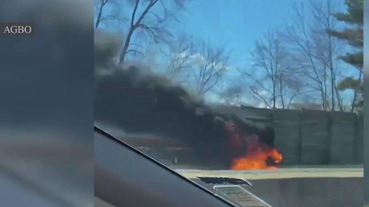 I-91 in Enfield reopens after tanker truck fire – NBC Connecticut