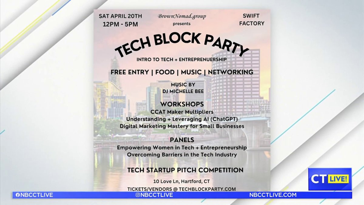 CT LIVE!: Tech Block Party – NBC Connecticut