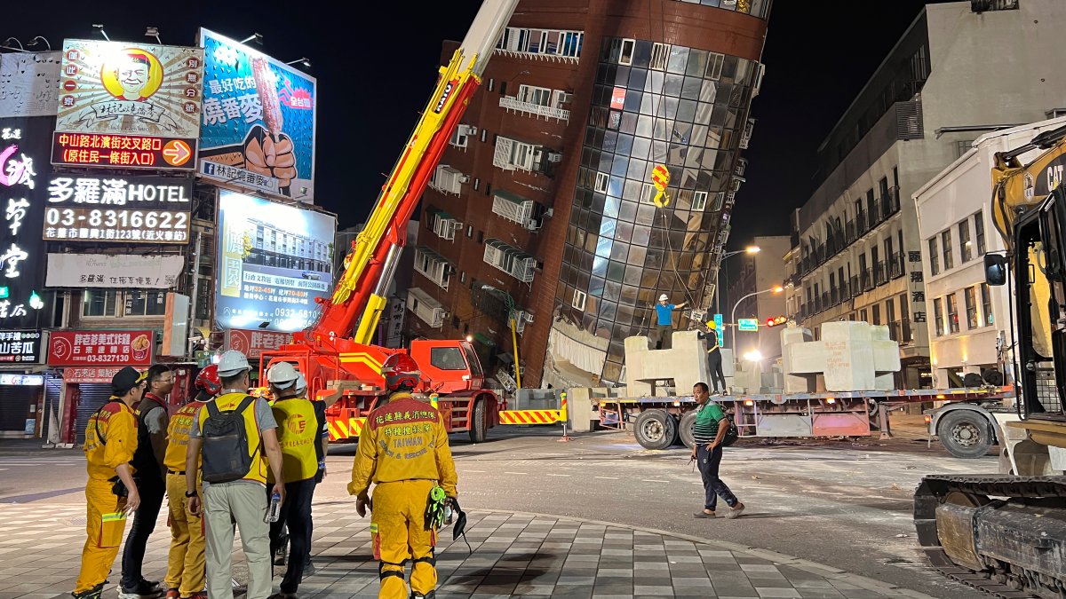Taiwan earthquake: 9 dead, workers stranded in quarries – NBC Connecticut