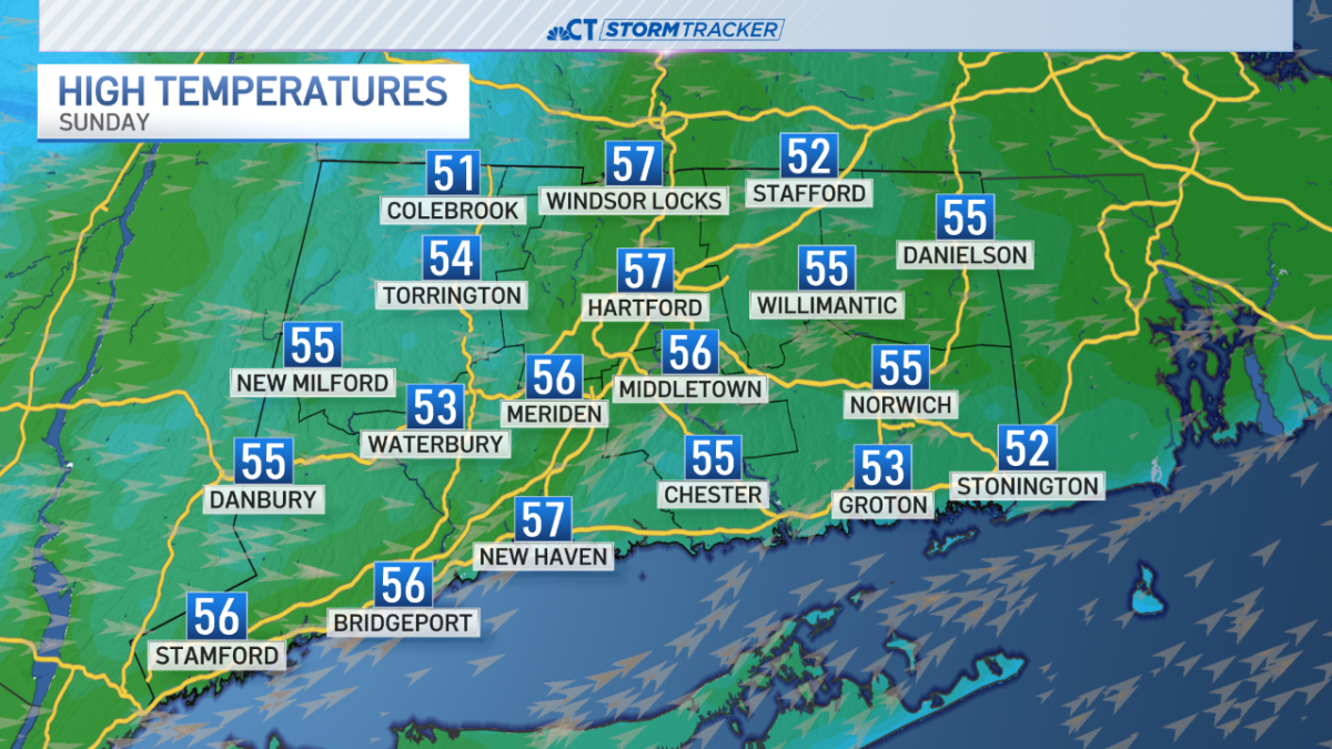 Rain moves out, dry for the rest of the weekend – NBC Connecticut