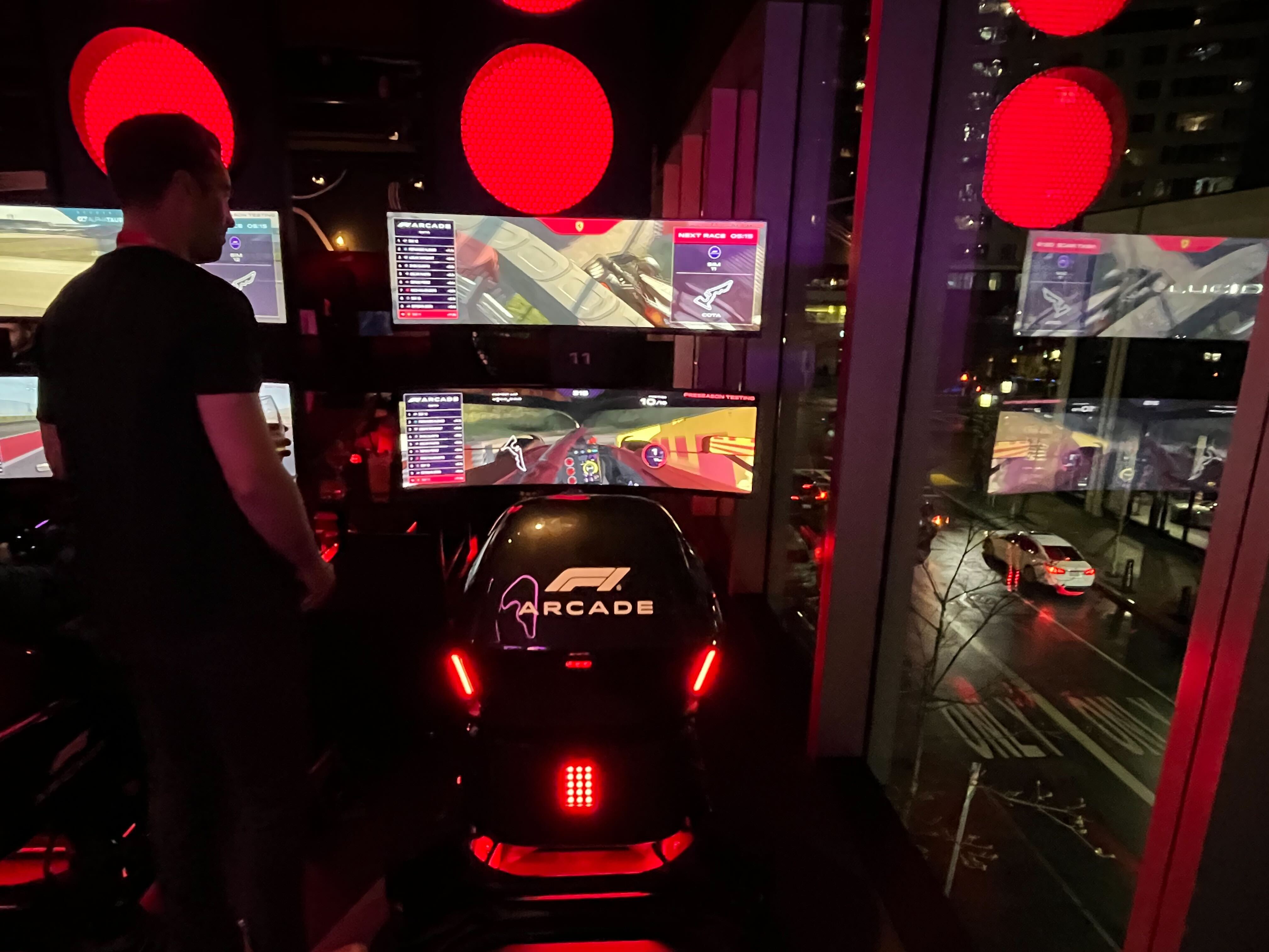 PHOTOS: Inside Boston’s exclusive F1 Arcade Bar – NBC Connecticut