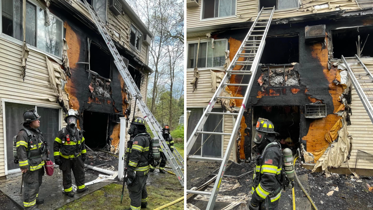 2 people taken to hospital after condo complex fire in Danbury – NBC ...