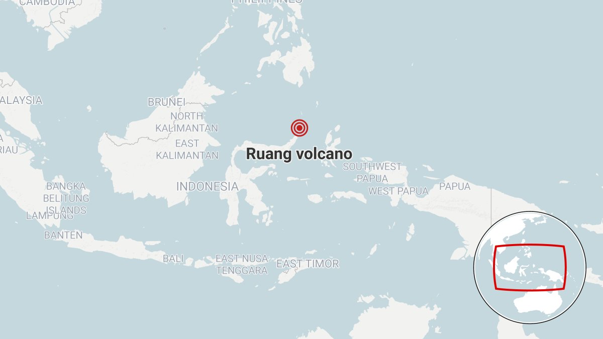 Tsunami alert after volcano eruptions in Indonesia – NBC Connecticut