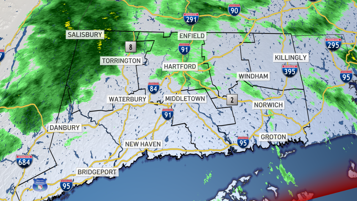 Rain on and off Thursday – NBC Connecticut