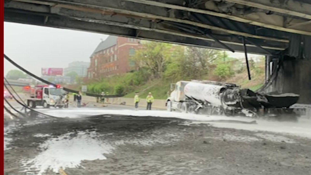 Interstate 95 in Norwalk closed after crash and fire – NBC Connecticut