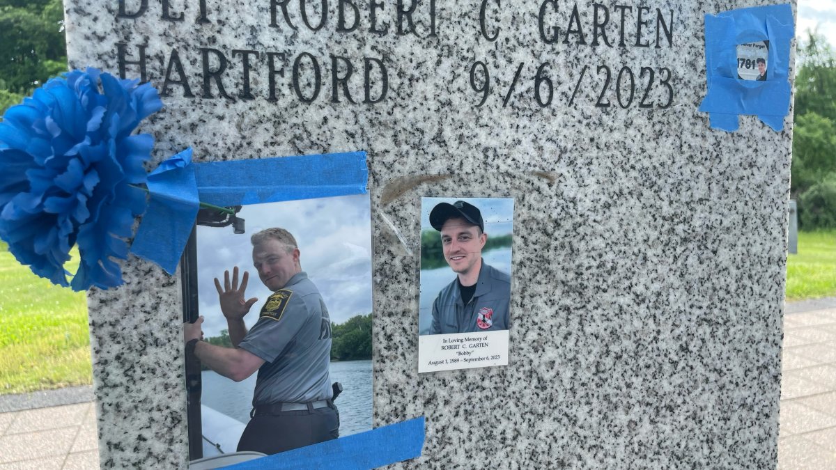 Police statewide honor Detective Robert ‘Bobby’ Garten, fallen officers – NBC Connecticut