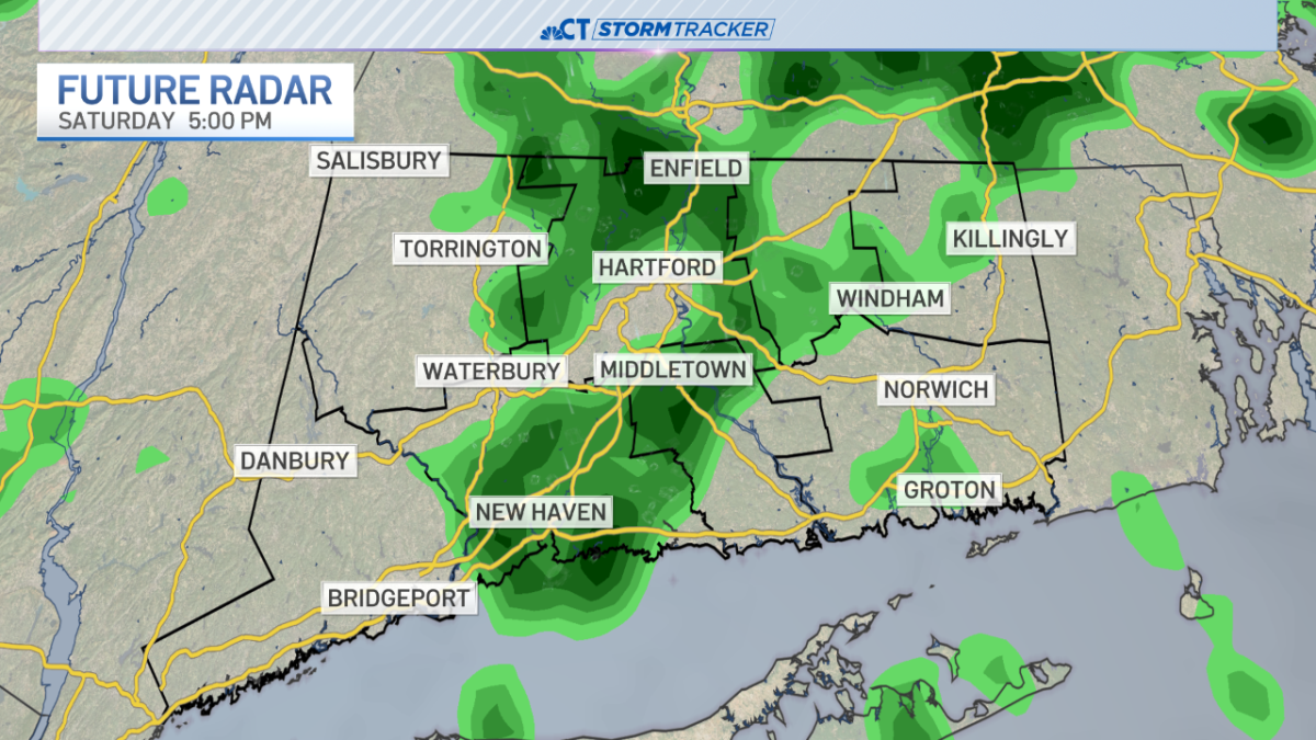 Showers End and Temperatures Start to Climb – NBC Connecticut
