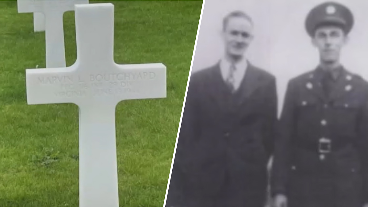 How a name spotted on a WWII grave connected a Virginia family with ...