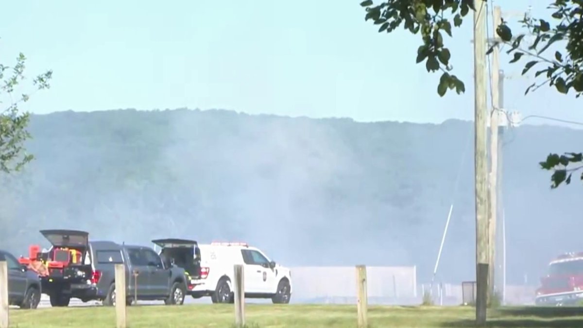 Crews battling large fire in Franklin – NBC Connecticut