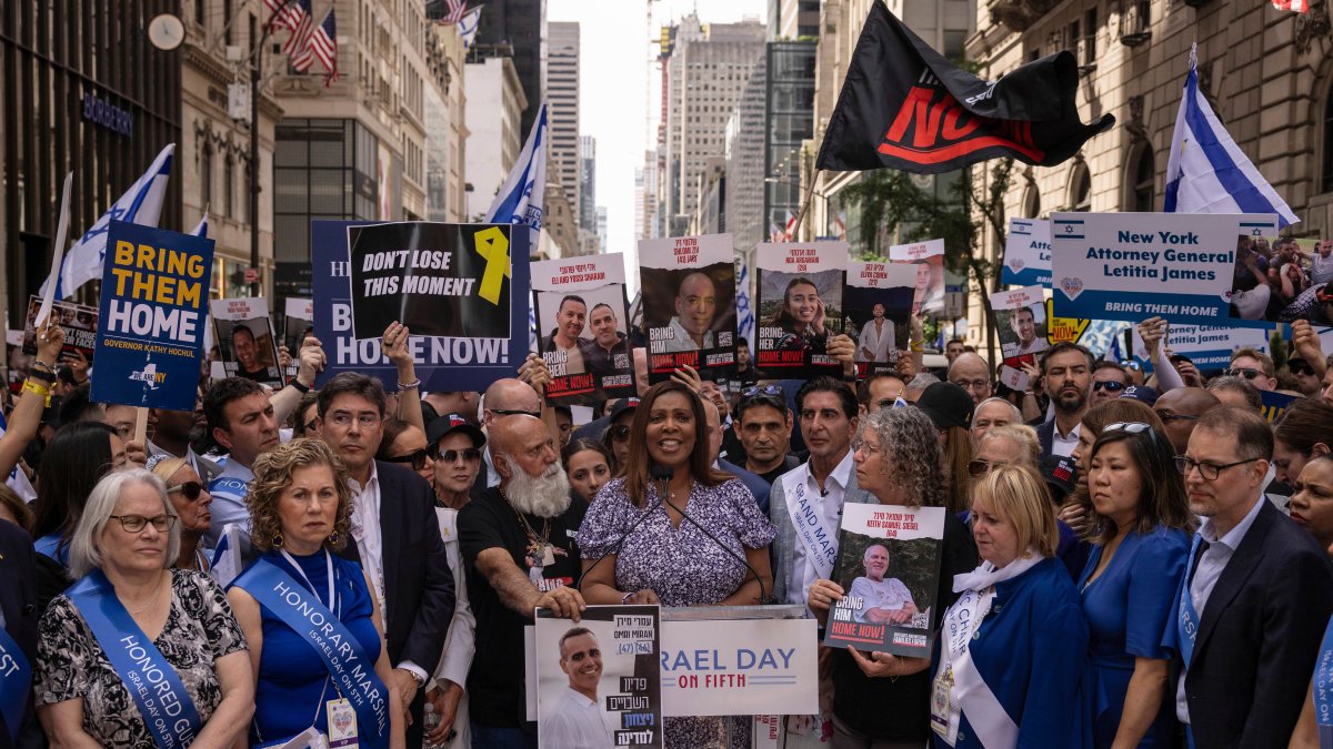 Parade for Israel in NYC focuses on solidarity during Gaza war – NBC ...