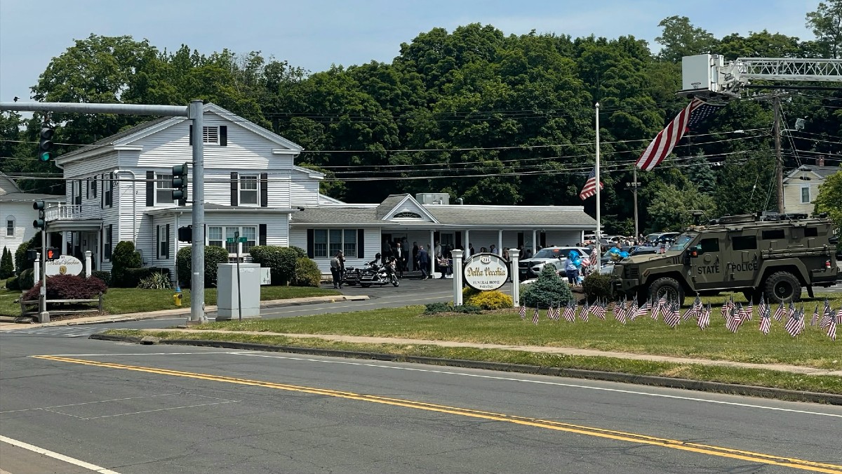 Photos: Funeral for Trooper First Class Aaron Pelletier – NBC Connecticut