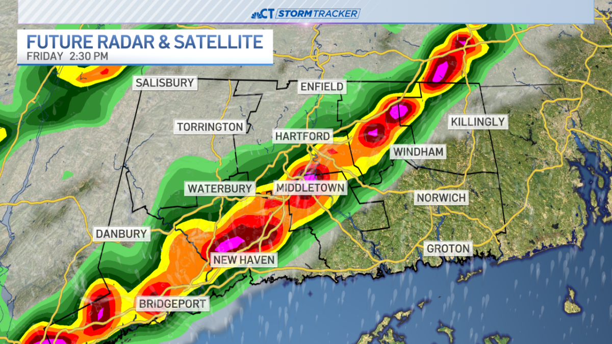 Tracking the potential for strong thunderstorms on Friday – NBC Connecticut