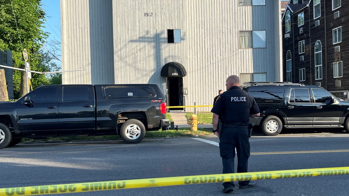 Investigation underway after explosive blows up entrance of Bridgeport ...