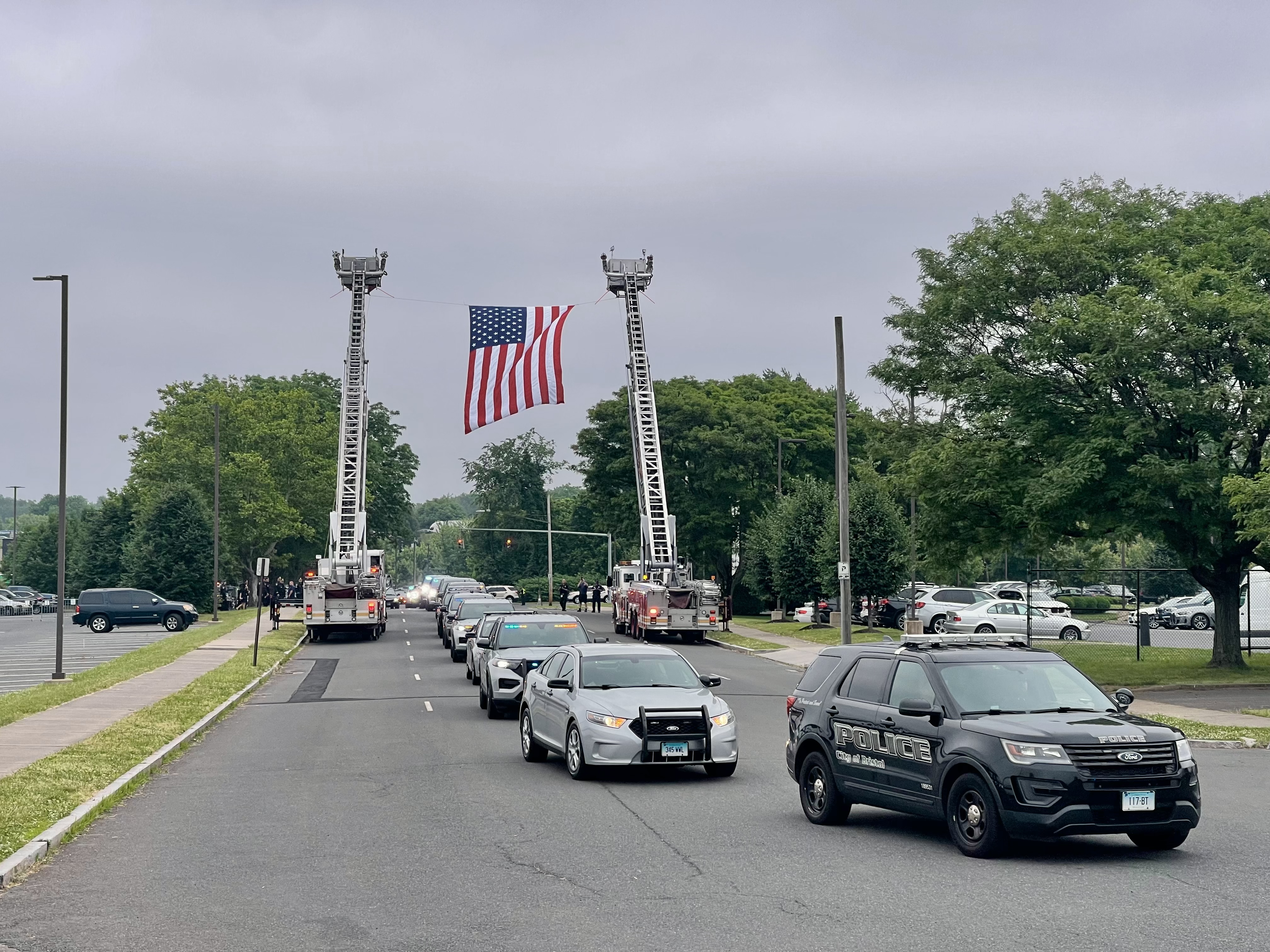 Photos: Funeral for Trooper First Class Aaron Pelletier – NBC Connecticut