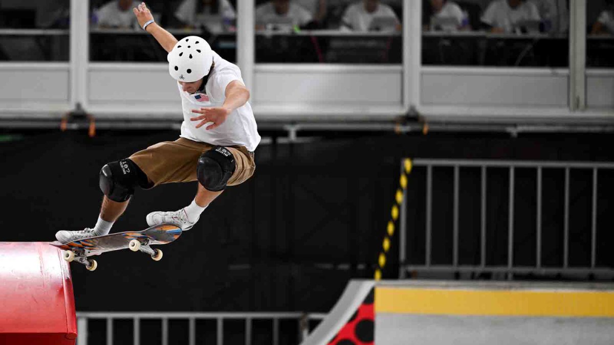Jagger Eaton hoping to repeat as medal winner in Olympic skateboarding ...