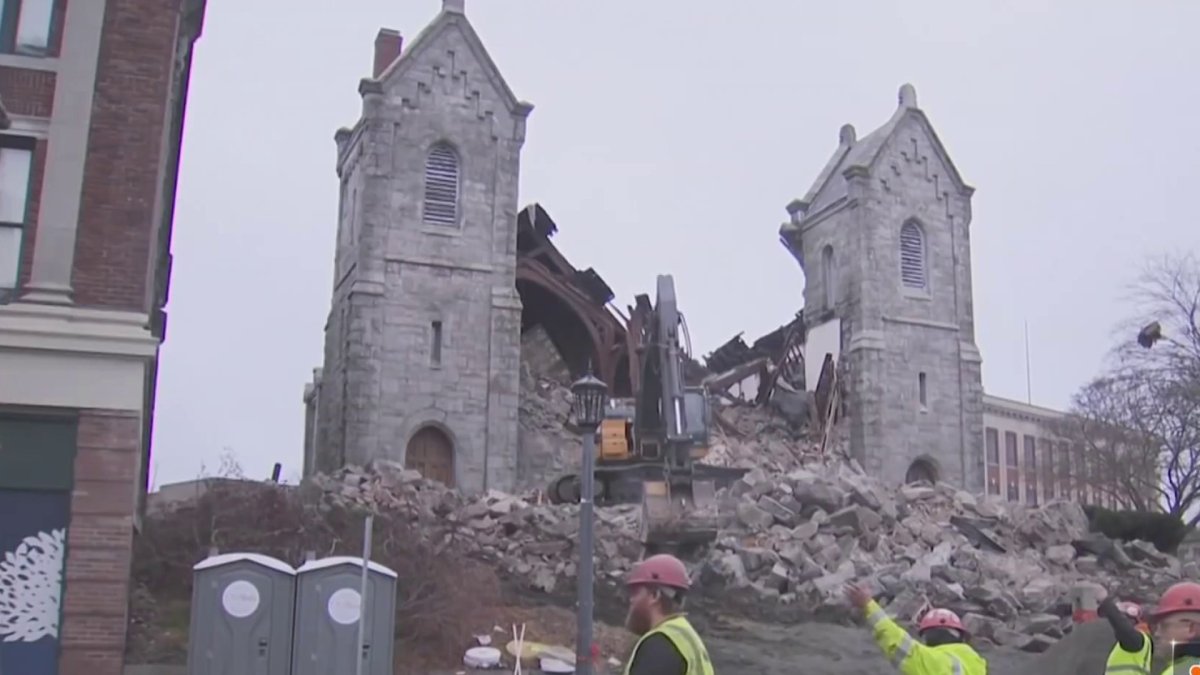 Apartment building planned for site of church collapse in New London ...