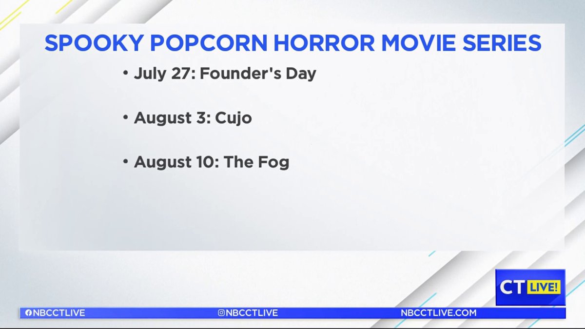 CT LIVE!: Spooky Popcorn, an Outdoor Horror Movie Series – NBC Connecticut