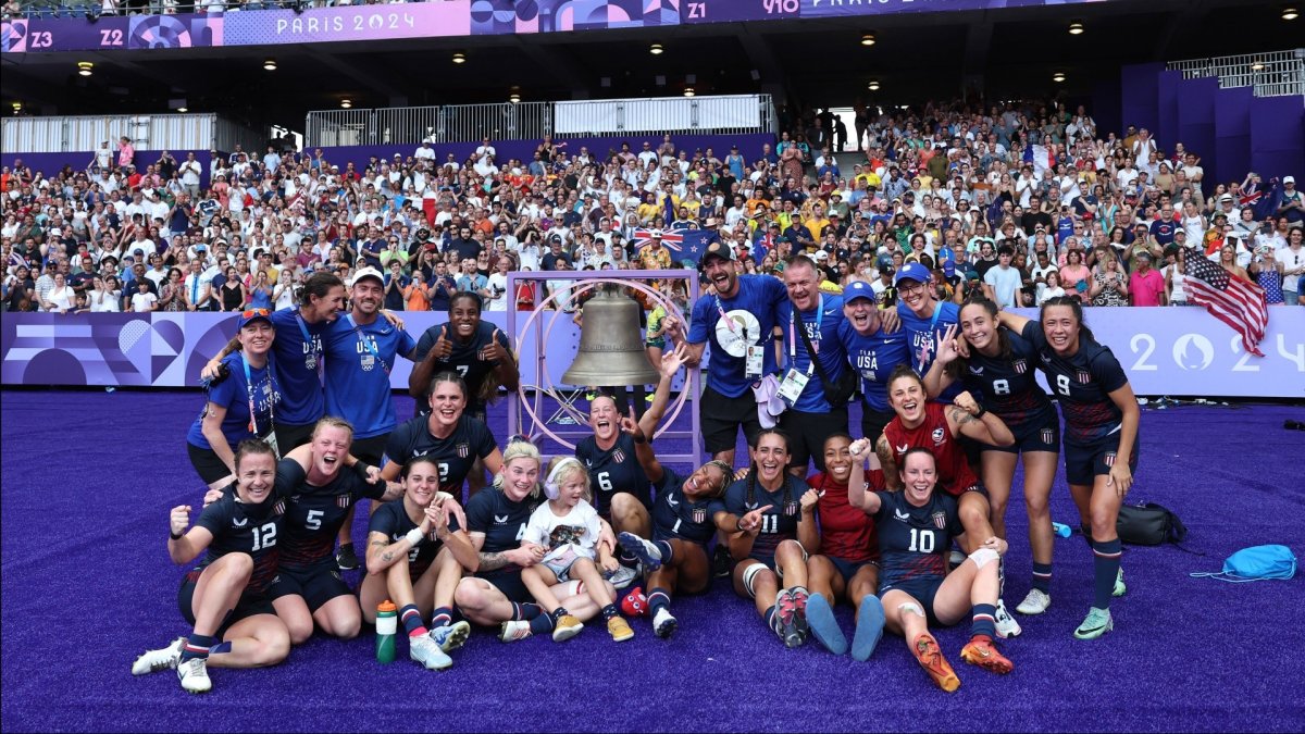 HIGHLIGHT: Ilona Maher lead Team USA to first Olympic medal in rugby ...