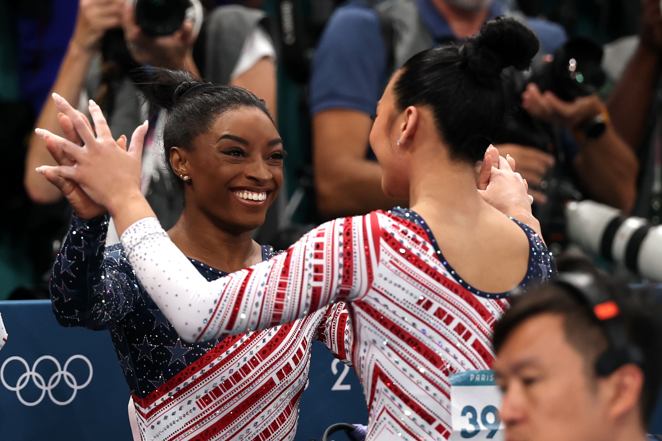 Fans catch Suni Lee and Simone Biles planning TikToks after winning ...
