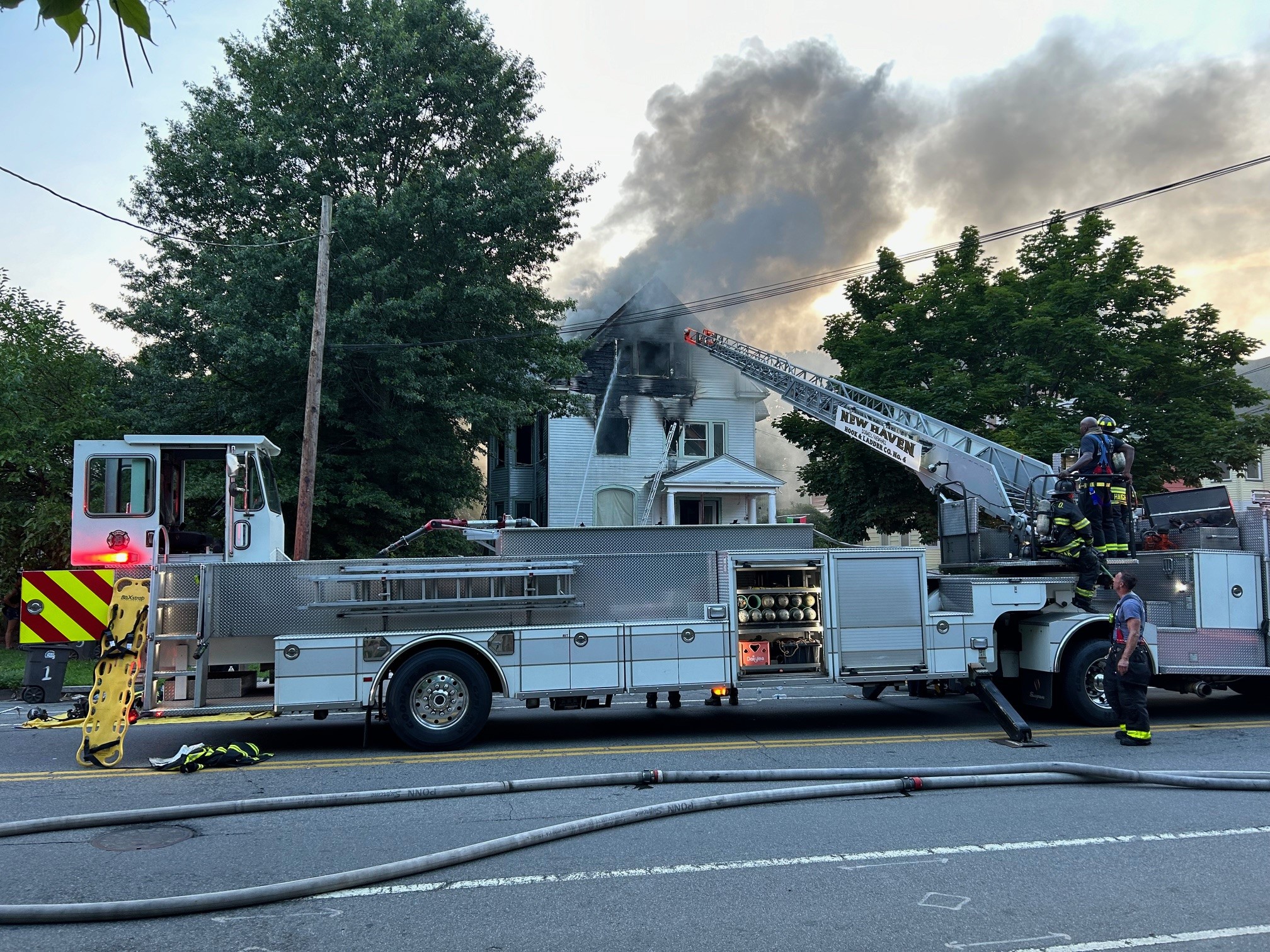 1 Person Seriously Burned in New Haven Fire – NBC Connecticut