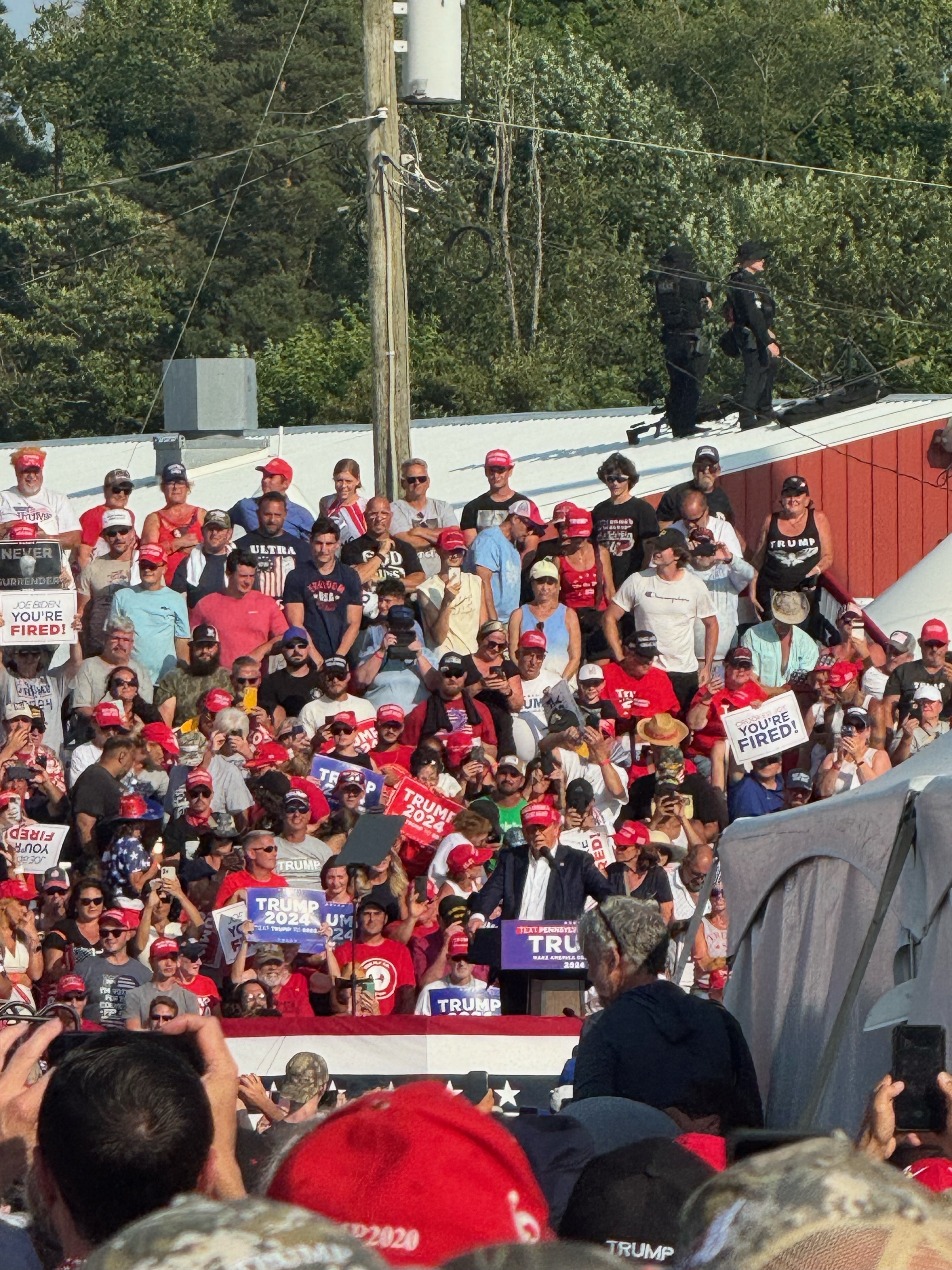 Brothers share their experience running from Trump rally shooting – NBC ...