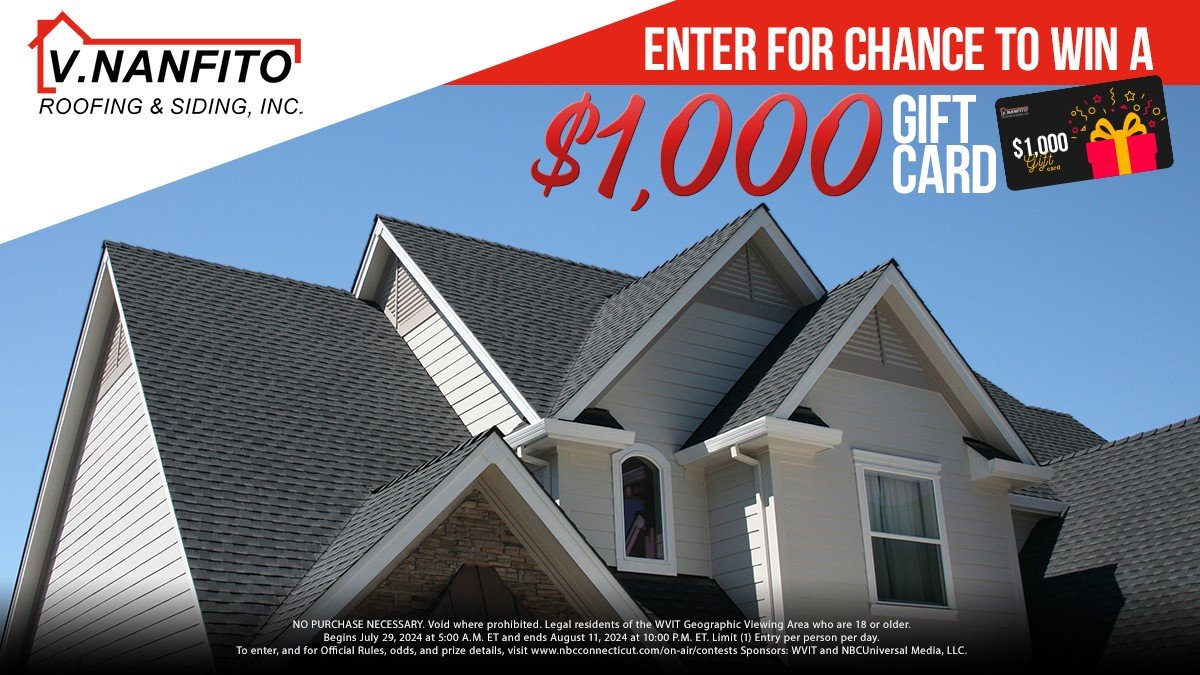 Enter: V. Nanfito Roofing & Siding sweepstakes – NBC Connecticut