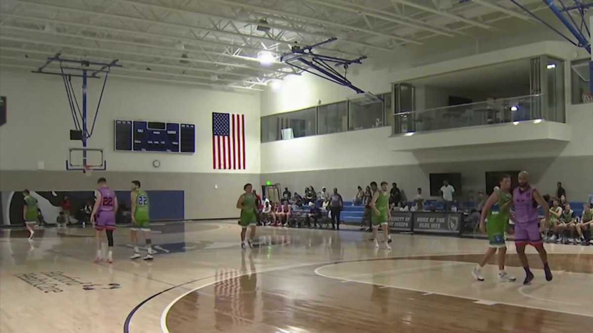 Basketball Capital Pro-Am players face off in championship final during ...