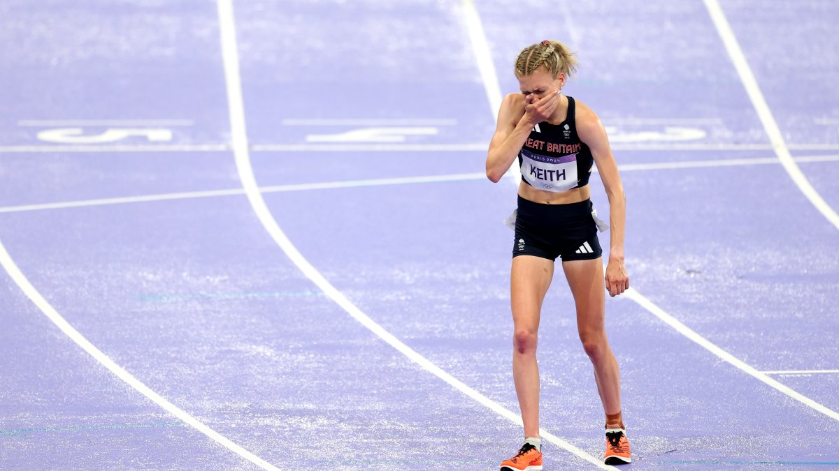 Why runner Megan Keith finished her 10,000m race alone – NBC Connecticut