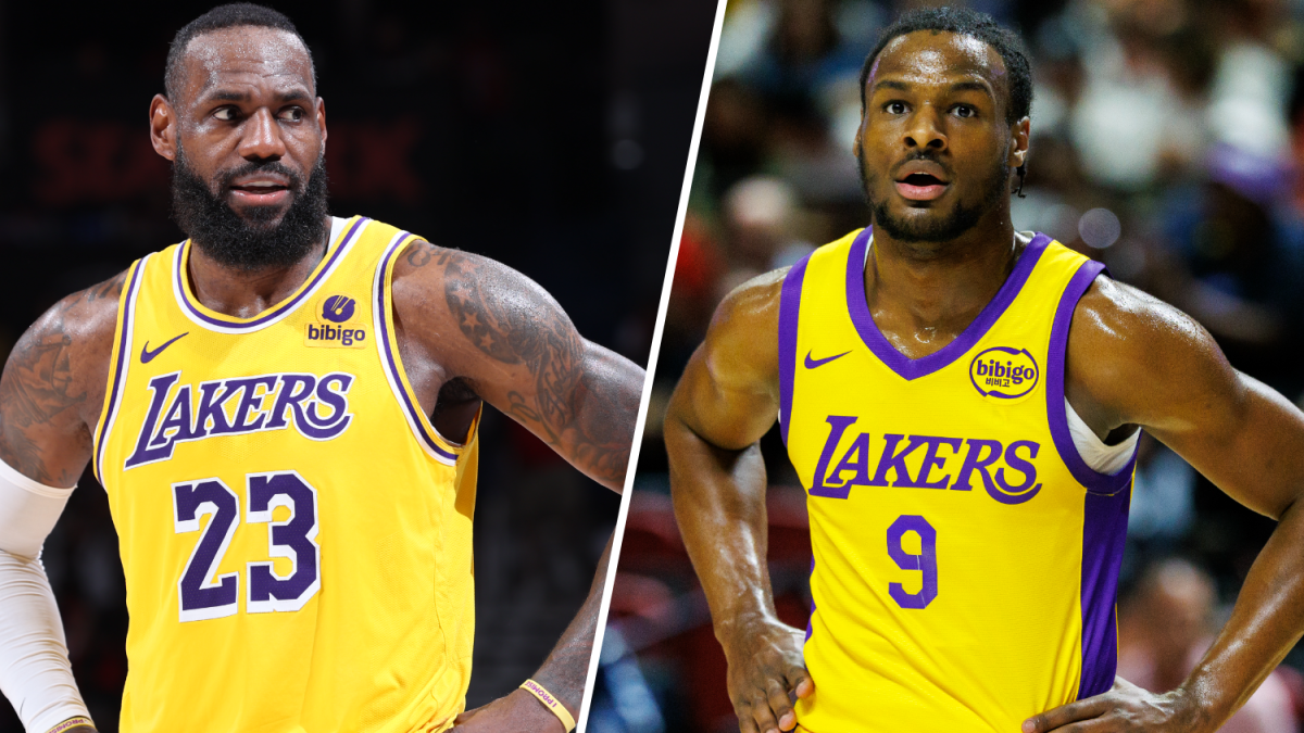 LeBron James answers if Bronny will call him ‘dad’ with Lakers – NBC Connecticut