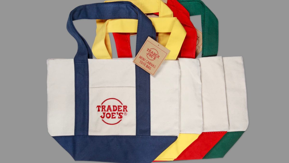 Trader Joe’s viral mini tote bags are back in stock – NBC Connecticut