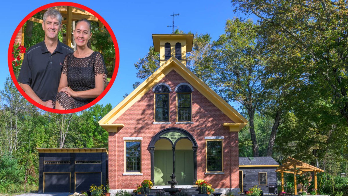 Look inside this couple’s converted 19th century schoolhouse home – NBC ...